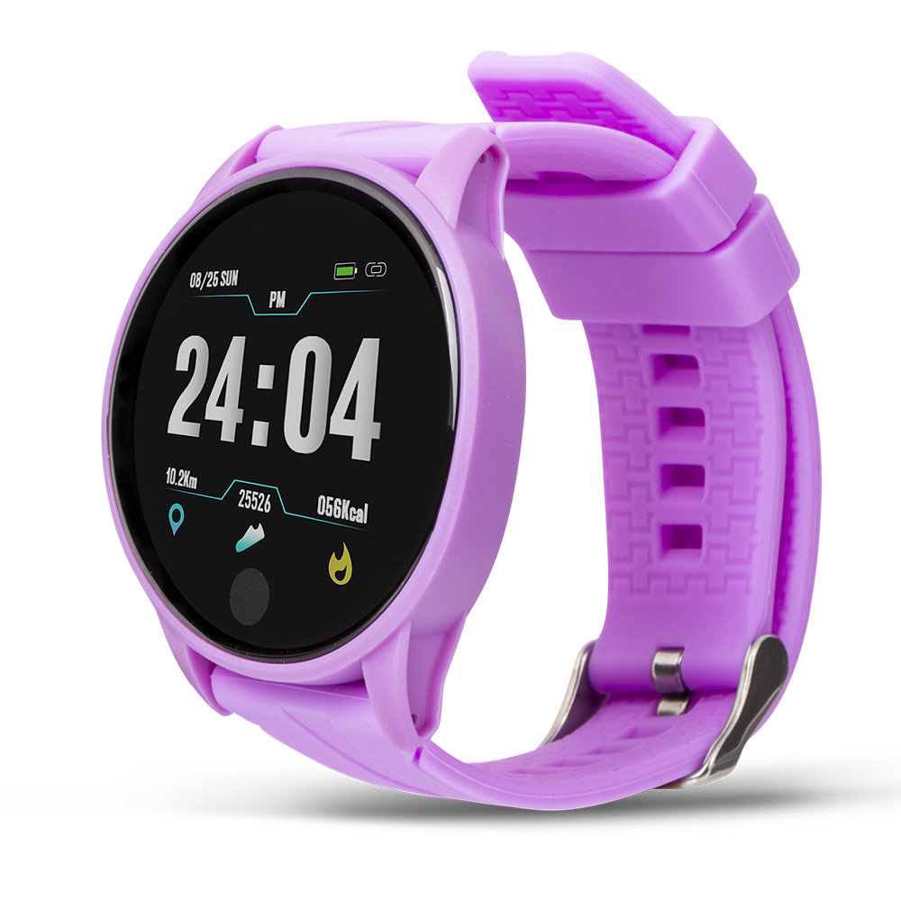 Smartwatch Reloj inteligente |T2GO Hyper |pantalla 1.3 pulgadas morado ...